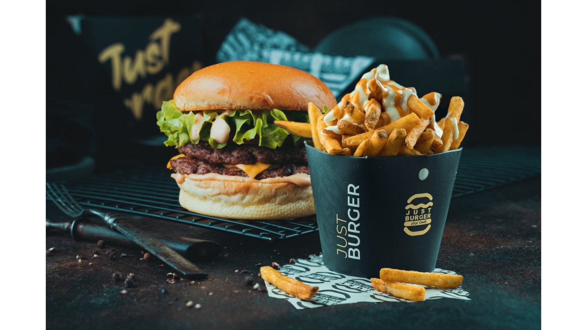 Just Burger delivery from South Barsha Arjan - Order with Deliveroo