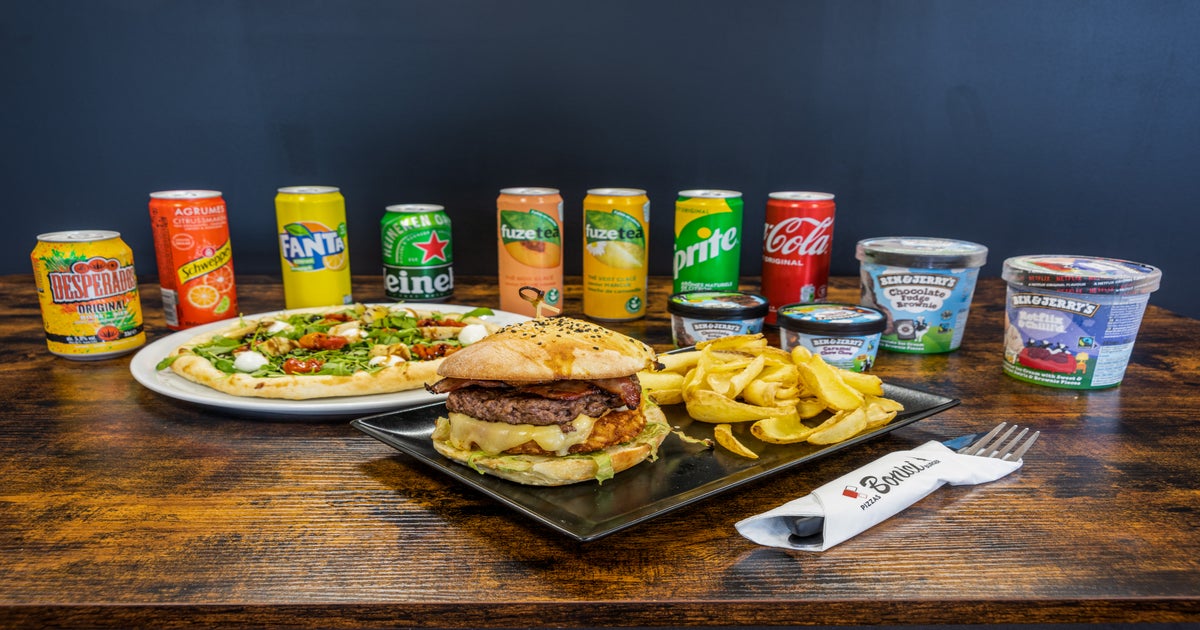 Bonici Pizza 🍕🍔 livre depuis Beutre - Commandez avec Deliveroo