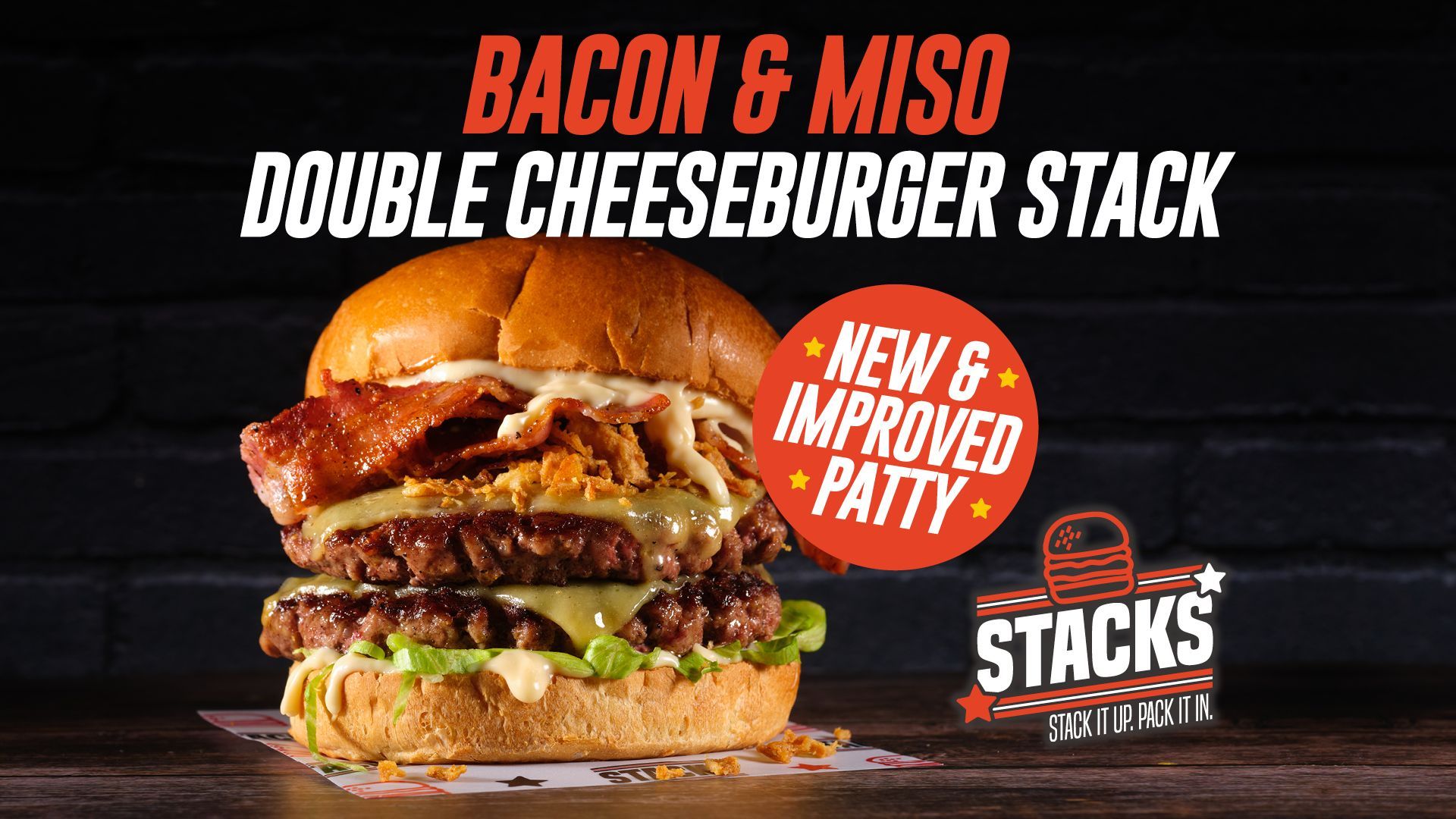 STACKS - Burgers - Romford delivery from Romford - Order with Deliveroo