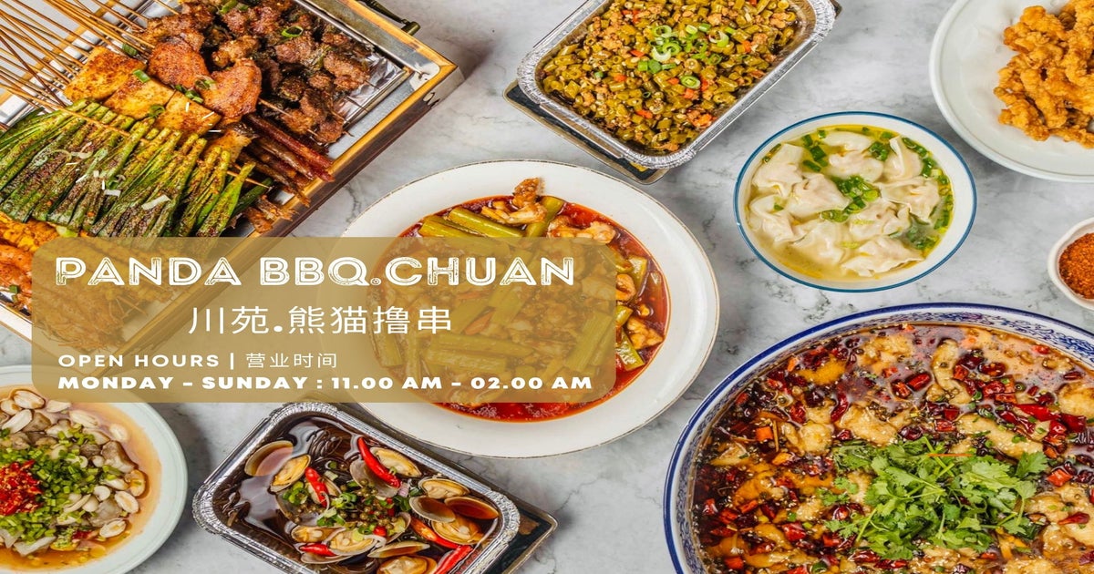 Panda BBQ 熊猫撸串 - New Bridge Rd delivery from Chinatown - Order with ...