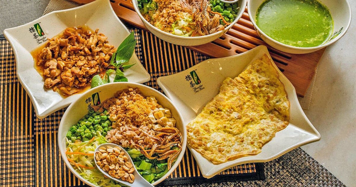 Thunder Tea Rice - Lau Pa Sat delivery from Chinatown - Order with ...