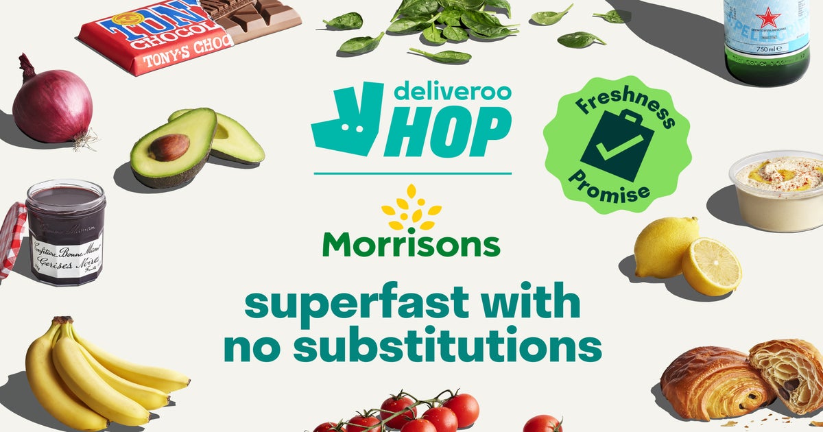 Deliveroo HOP with Morrisons delivery from Hop Brighton - Order with ...