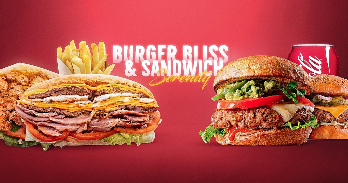 🍔Burger Bliss & Sandwich Serenity🥪 livre depuis Paris 13ème - Porte d ...