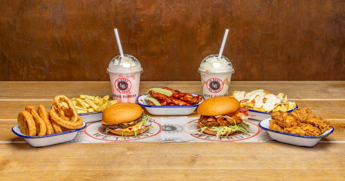 Locke Burger - City Centre delivery from City North - Order with Deliveroo