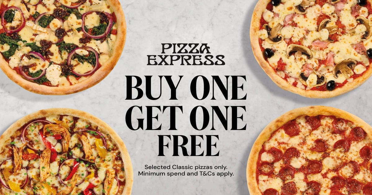 PIZZAEXPRESS PIZZA & PASTA - LYTHAM delivery from Lytham & Freckleton ...