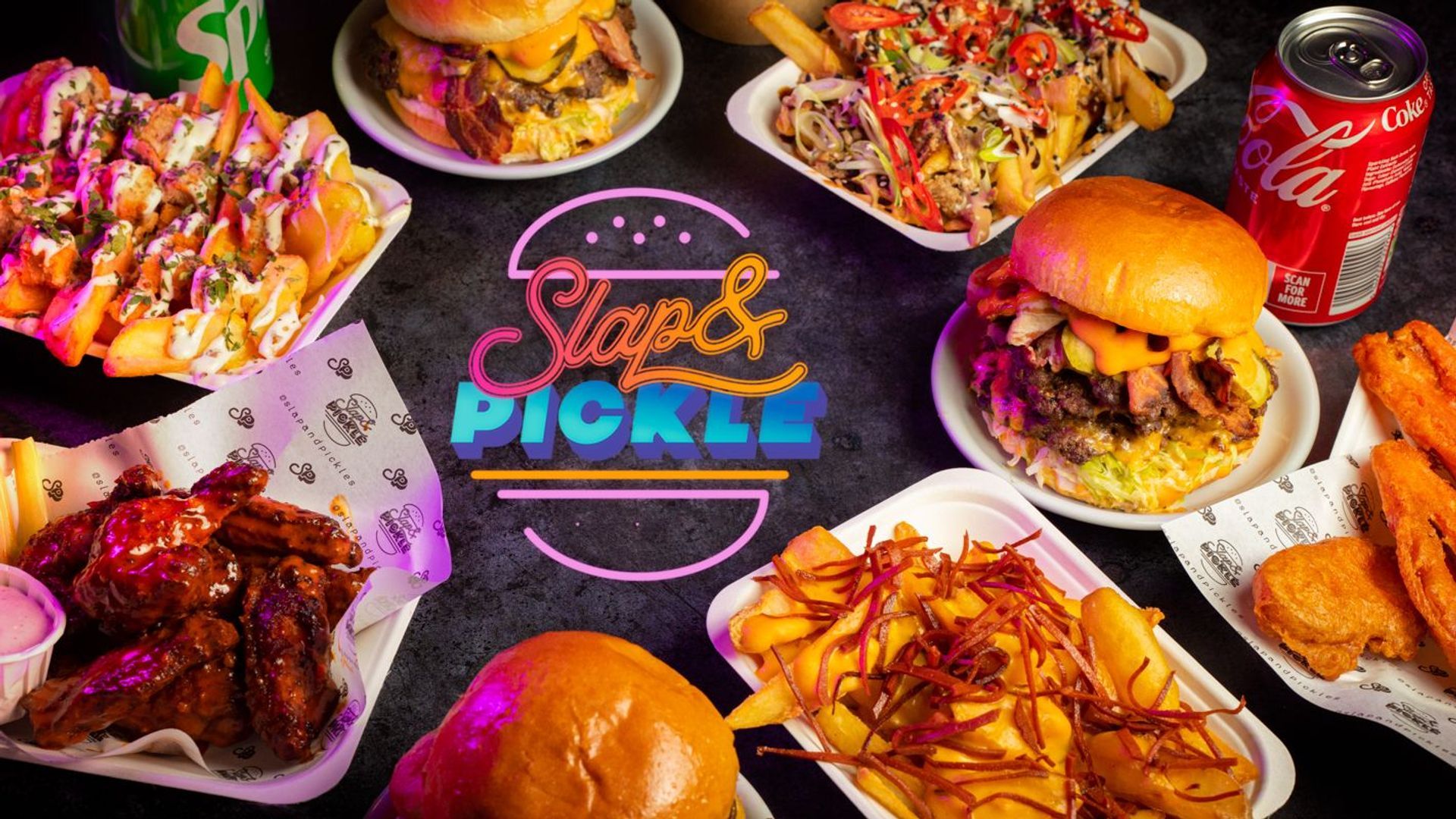 Slap and Pickle Burgers @ The Dark Horse delivery from Greystones ...