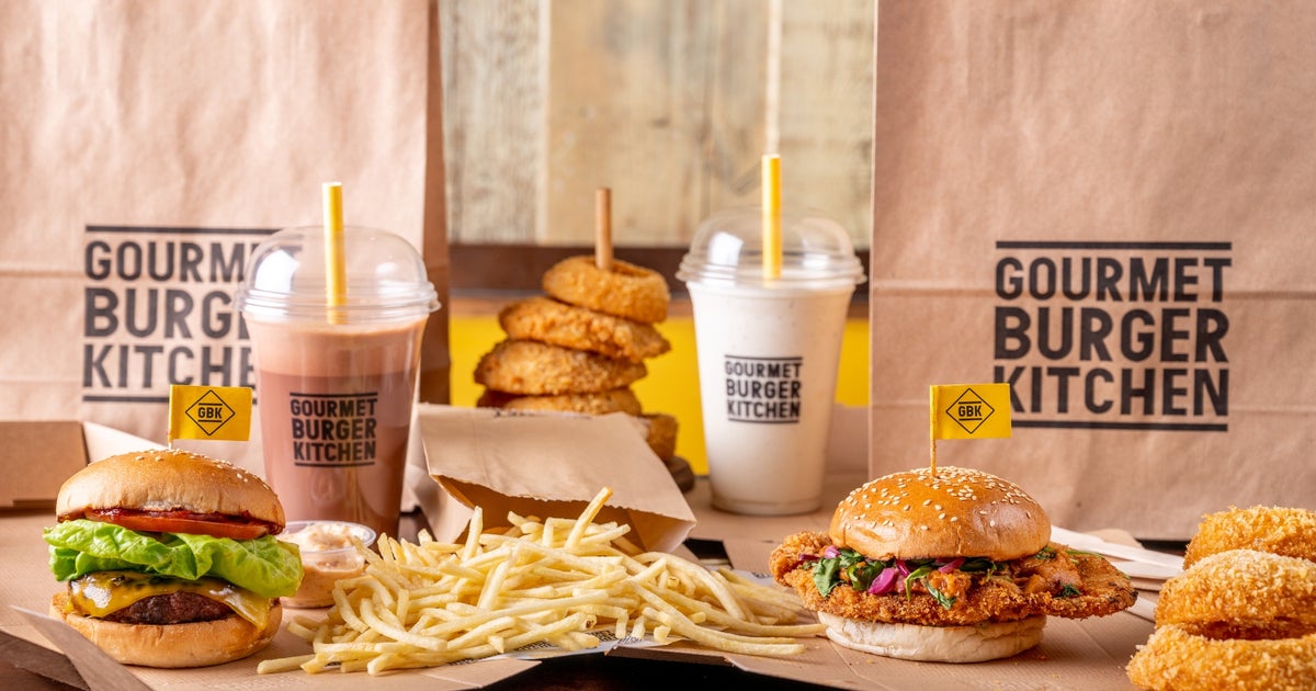 Gourmet Burger Kitchen (GBK) - Bristol Cabot Circus delivery from ...