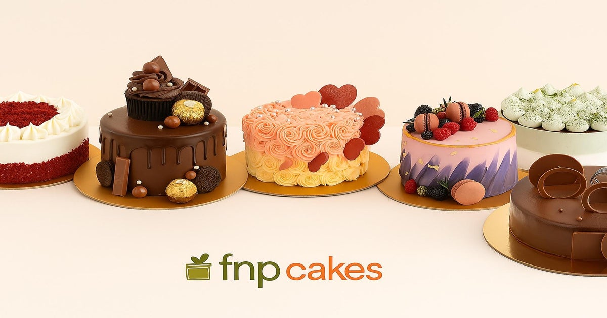 FNP Cakes - Mandai delivery from Sungei Kadut - Order with Deliveroo