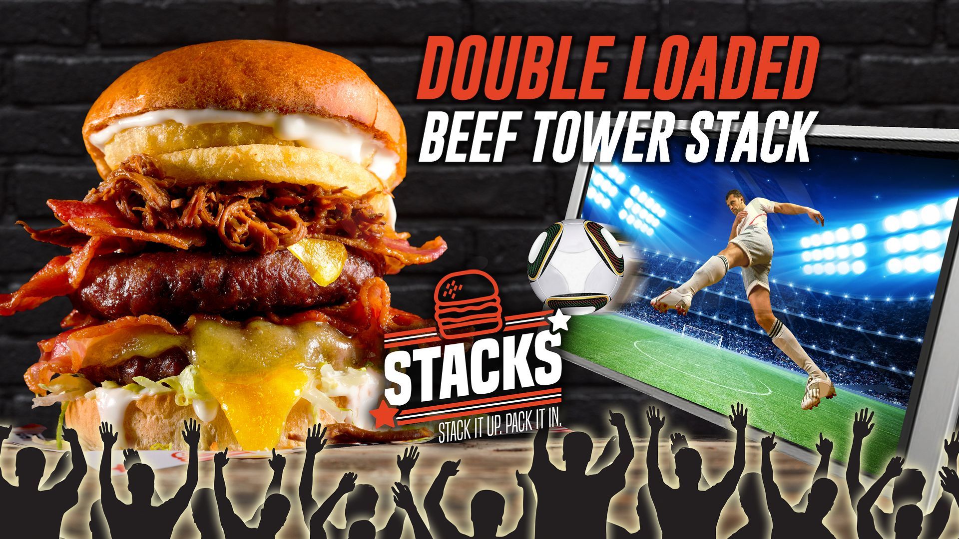 STACKS - Burgers - Northampton Riverside delivery from Moulton Park ...