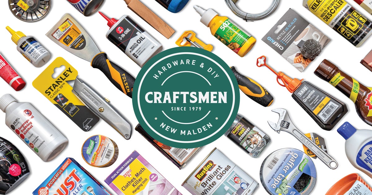 Craftsmen Hardware & DIY delivery from Malden/ New Malden - Order with ...