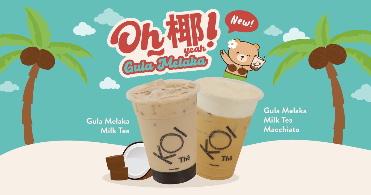 KOI Thé - Westgate Mall - Westgate Mall delivery from Jurong East ...