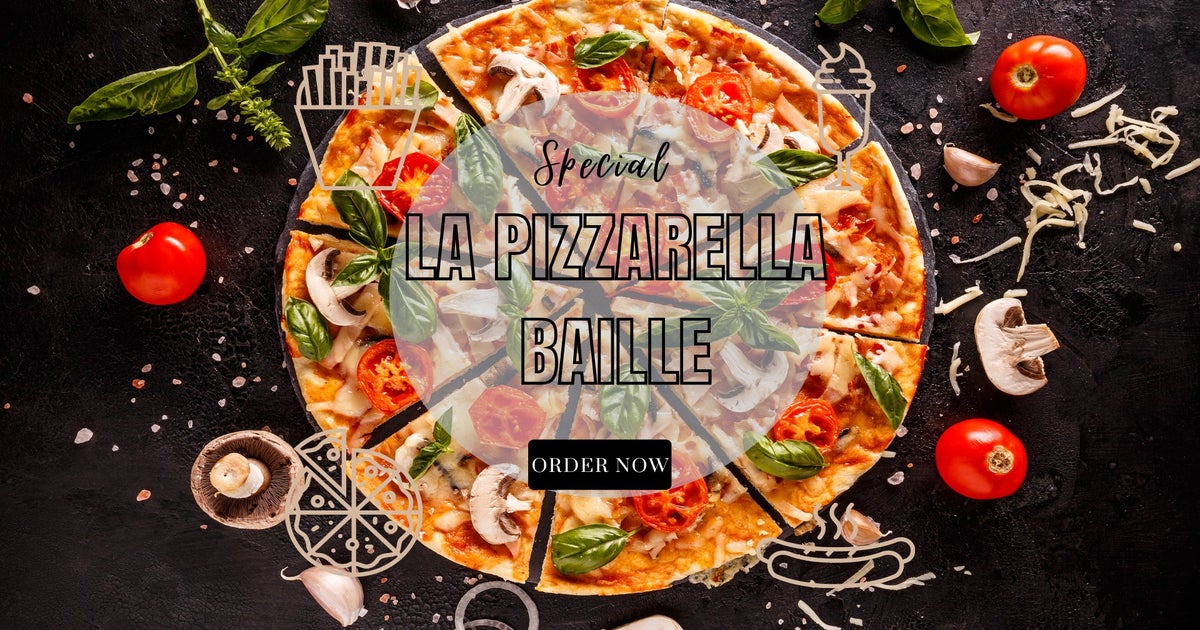 La Pizzarella Baille livre depuis Marseille - Camas - Commandez avec ...