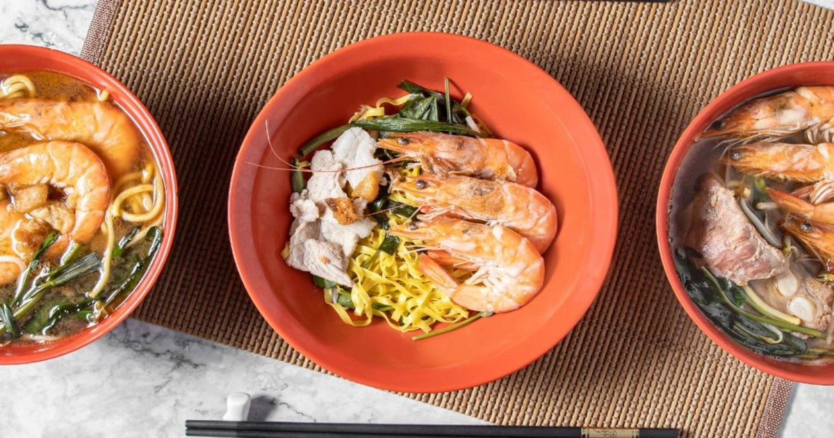 Newton Tian Xiang Prawn Noodle - Newton/Balmoral delivery from Newton ...