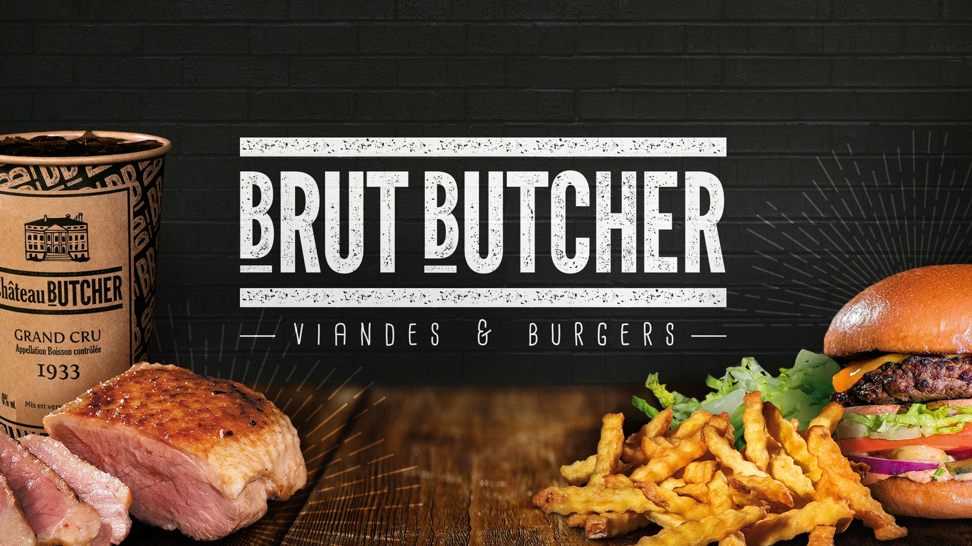 Livraison Brut Butcher à Croix d'Argent - Commandez avec Deliveroo