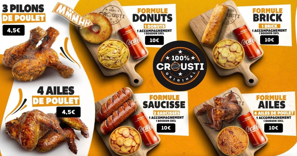 100% CROUSTI ORIGINAL 🍗 - Nantes livre depuis La Cholière - Orvault ...