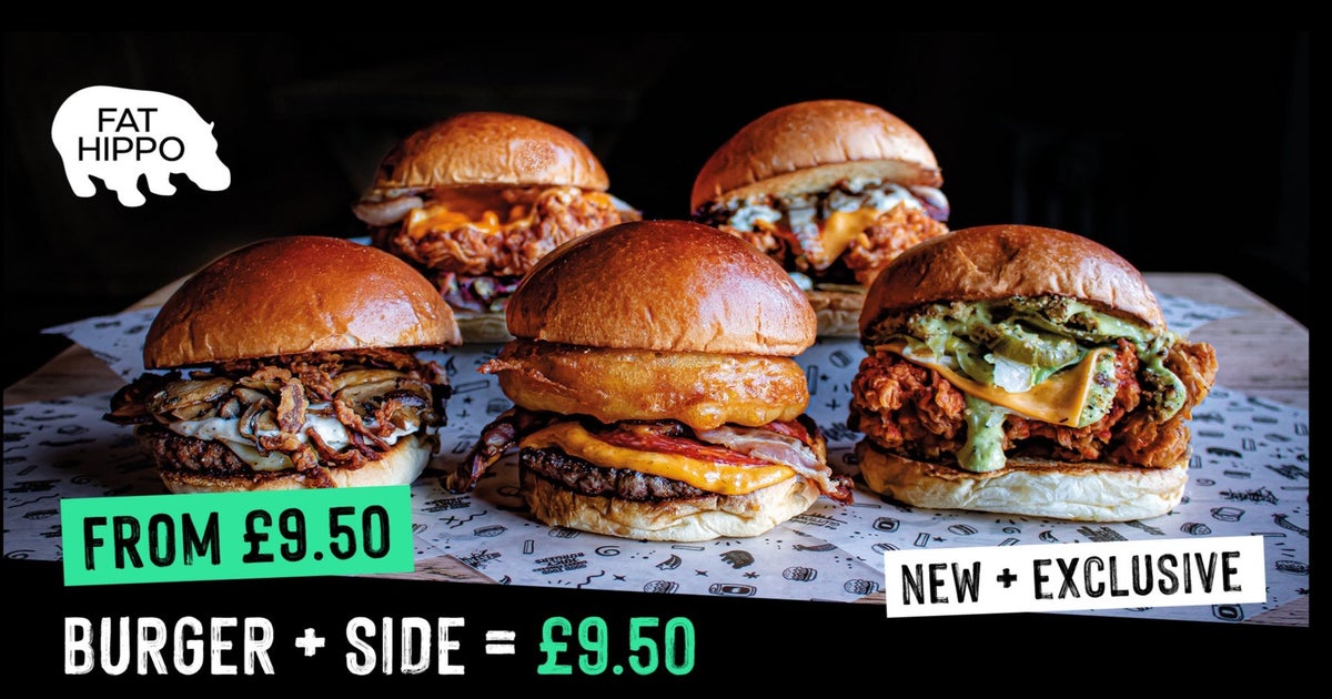 Fat Hippo - Cardiff delivery from Cardiff City Centre - Order with ...